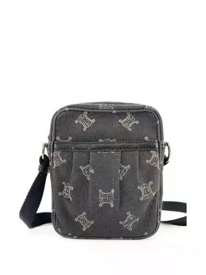 Celine 2010s Macadam Shoulder Bag
