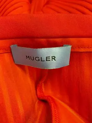MUGLER Ribbed Cycling Shorts