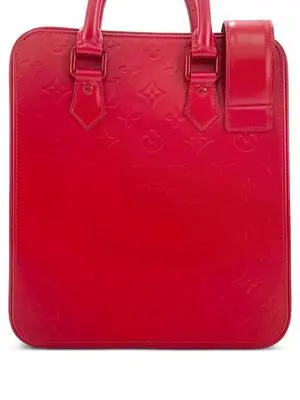 LOUIS VUITTON Monogram Vernis Handbag - Red