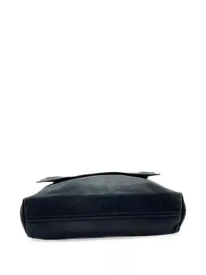 Bottega Veneta Croc-embossed Intrecciato Shoulder Bag