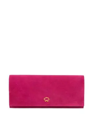 GIANVITO ROSSI Logo-detail Clutch Bag - Pink