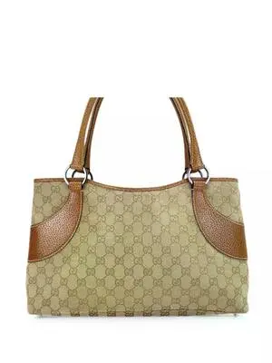 Gucci 2000s Gg Canvas Tote Bag - Neutrals