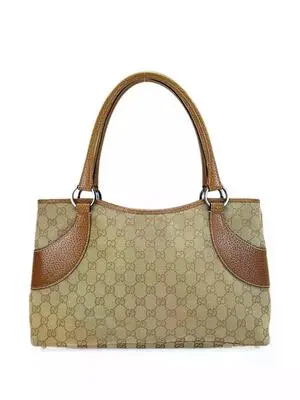 Gucci 2000s Gg Canvas Tote Bag - Neutrals