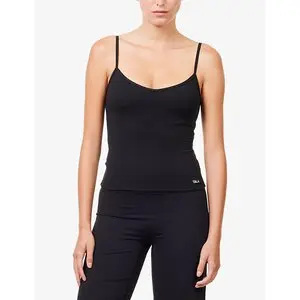 TALA Logo-print Stretch-modal Vest Top