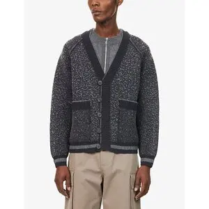 CRAIG GREEN Blanket Layered Wool-blend Bomber Jacket