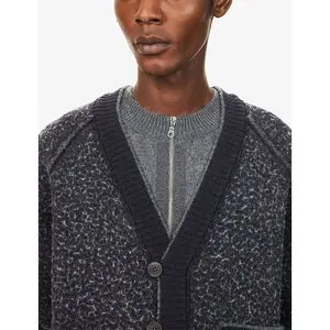 CRAIG GREEN Blanket Layered Wool-blend Bomber Jacket
