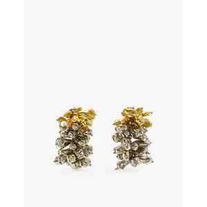 Dries Van Noten Cluster Metal Earrings