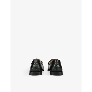 TOD'S Arricciato Leather Loafers