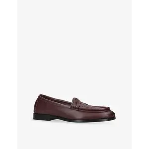 Bottega Veneta Sveglia Leather Loafers