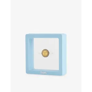 POUBEL St Moritz Sun Sterling-silver And Enamel Charm