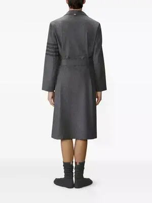 Thom Browne 4-bar Stripe Dressing Gown