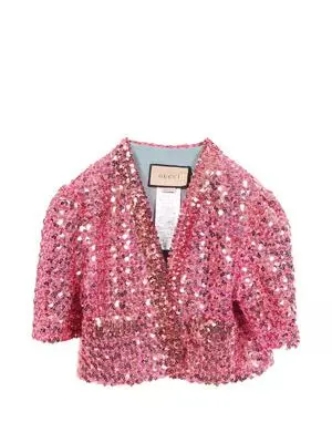 Gucci 2020s Sequin-embellished Jacket