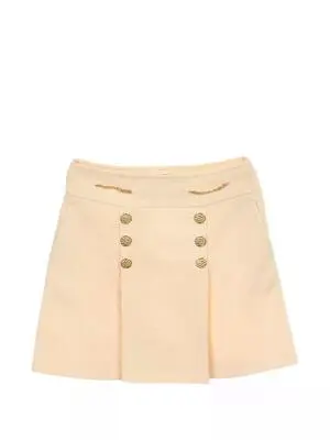 Gucci 2010s Horsebit Wool Skirt