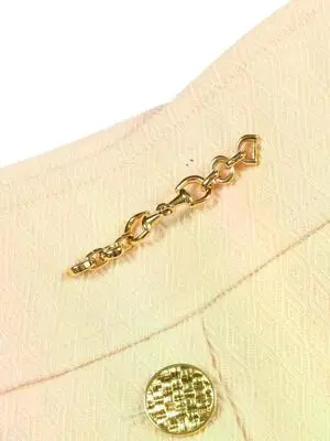 Gucci 2010s Horsebit Wool Skirt
