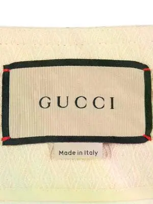 Gucci 2010s Horsebit Wool Skirt