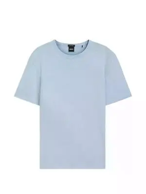 BOSS Crew-neck Short-sleeve T-shirt - Blue