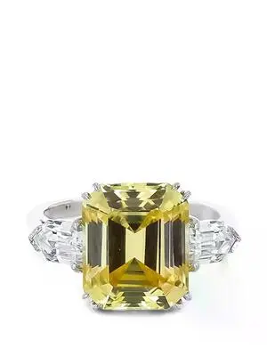 FANTASIA BY DESERIO Emerald-cut Ring - Silver
