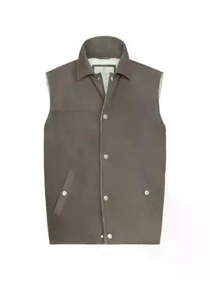 Brunello Cucinelli Collared Vests For Men