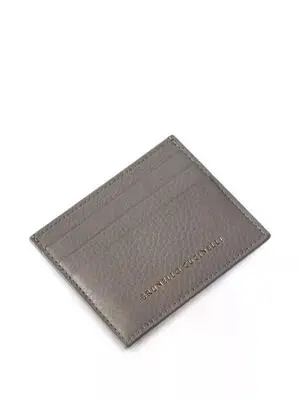 Brunello Cucinelli Grained Calfskin Card Case