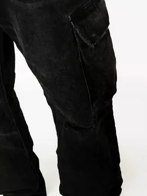 PURPLE BRAND Distressed Straight-leg Cargo Jeans
