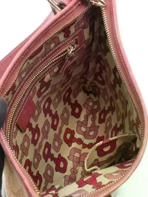 Gucci 2000s Gg Canvas Charm Shoulder Bag