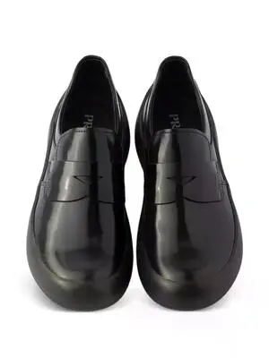 Prada Brushed Leather Loafers