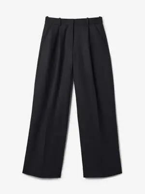 HOUSE OF DAGMAR Relaxed Wool Trousers