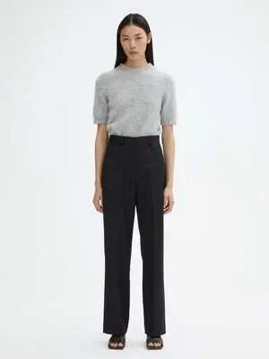 HOUSE OF DAGMAR Rose Wool Trousers