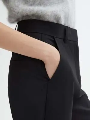 HOUSE OF DAGMAR Rose Wool Trousers