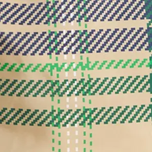 Harrods Tartan Logo Packable Shopper Bag