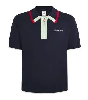 Casablanca Merino Polo Sweater