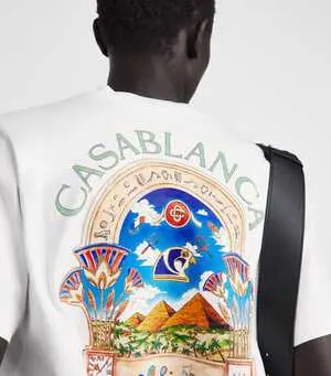 Casablanca Organic Cotton Egyptian L'arche T-shirt
