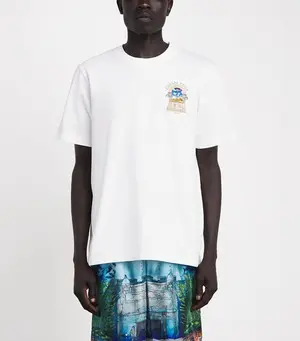 Casablanca Organic Cotton Egyptian L'arche T-shirt