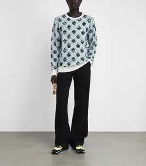 Casablanca Wool Monogram Sweater
