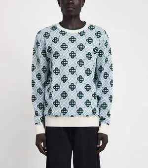 Casablanca Wool Monogram Sweater