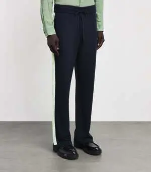 Casablanca Merino Wool Stripe Sweatpants