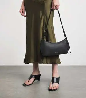 Claudie Pierlot Leather Shoulder Bag