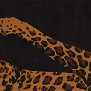 Saint Laurent Wool Leopard Stole
