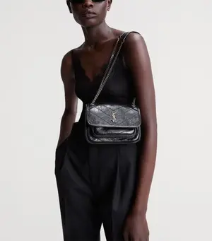 Saint Laurent Mini Niki Chain Shoulder Bag