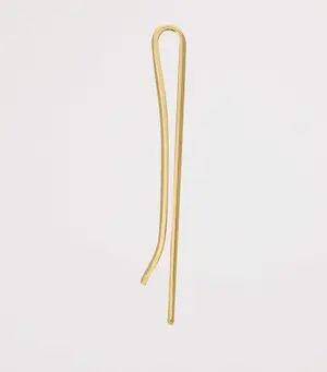 Saint Laurent Striated Tie Clip