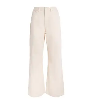 Claudie Pierlot High-rise Flared Jeans - White