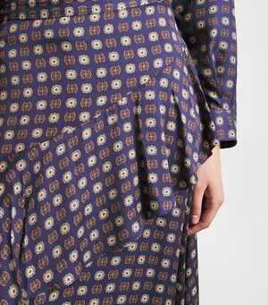 Claudie Pierlot Tiered Midi Skirt