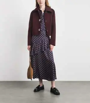 Claudie Pierlot Wool-blend Corduroy Jacket