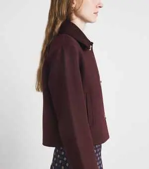 Claudie Pierlot Wool-blend Corduroy Jacket