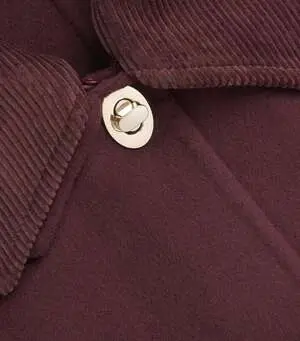Claudie Pierlot Wool-blend Corduroy Jacket