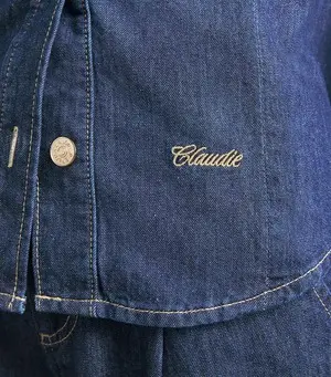 Claudie Pierlot Denim Shirt With Patch Pockets