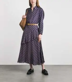 Claudie Pierlot Silk Printed Shirt