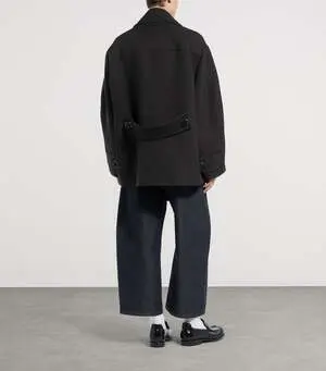 Balenciaga Wool Double-breasted Peacoat