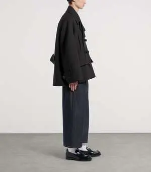Balenciaga Wool Double-breasted Peacoat