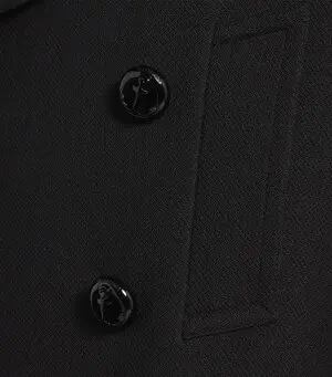 Balenciaga Wool Double-breasted Peacoat